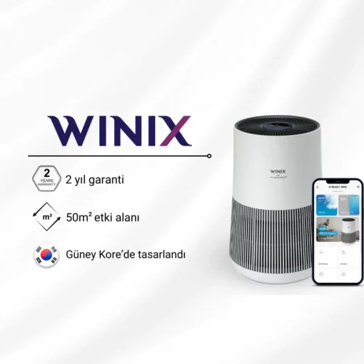 WINIX T500 Compact Hava Temizleyici Wi-Fi Bağlantılı - İyi Hava